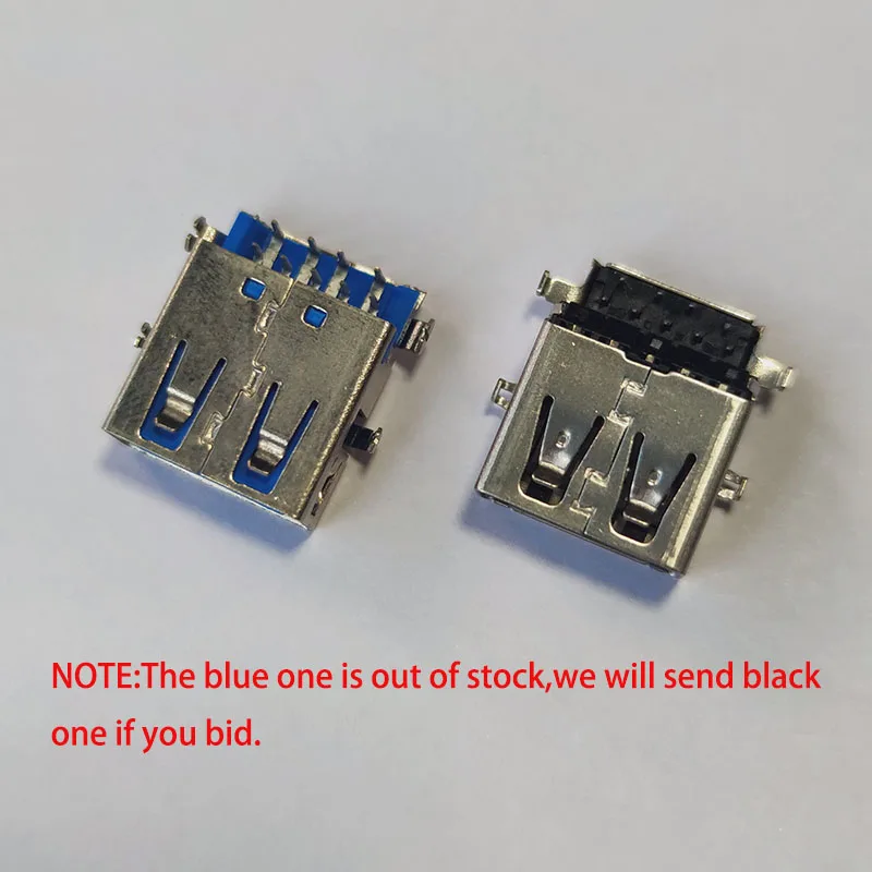 10Pcs Usb Type A Standard Port Female Solder Jacks