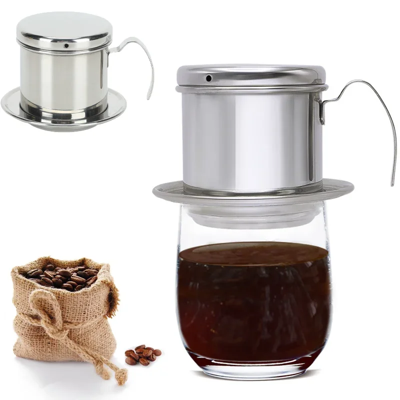 Vietnamese-Coffee-Pot-304-Stainless-Steel-Coffee-Filter-Pot-Free-Filter ...