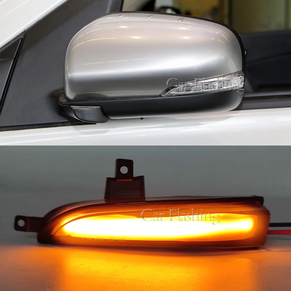 Dynamic Turn Signal LED Strip Light Rearview Mirror Lamp For Renault ...