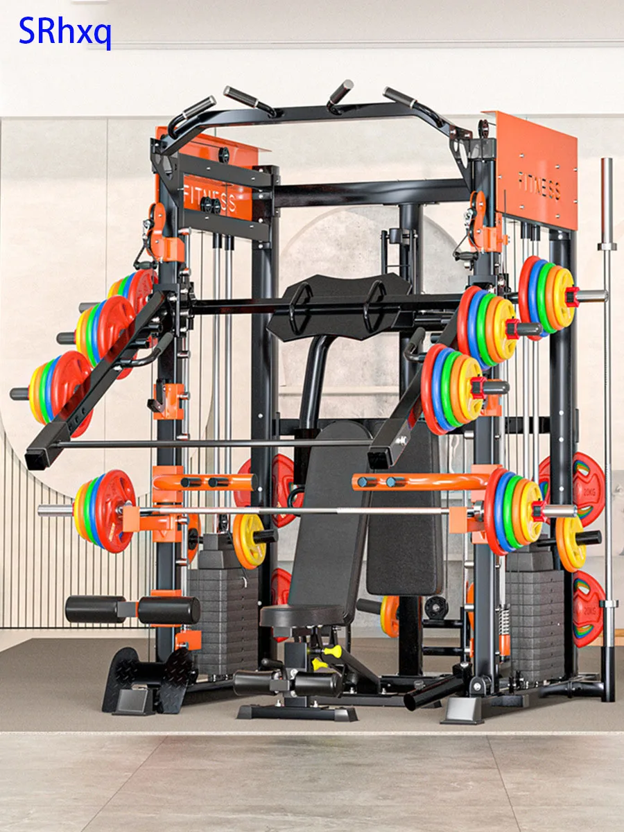 Multi-functional-Smith-Machine-Comprehensive-Training-Equipment-Fitness ...