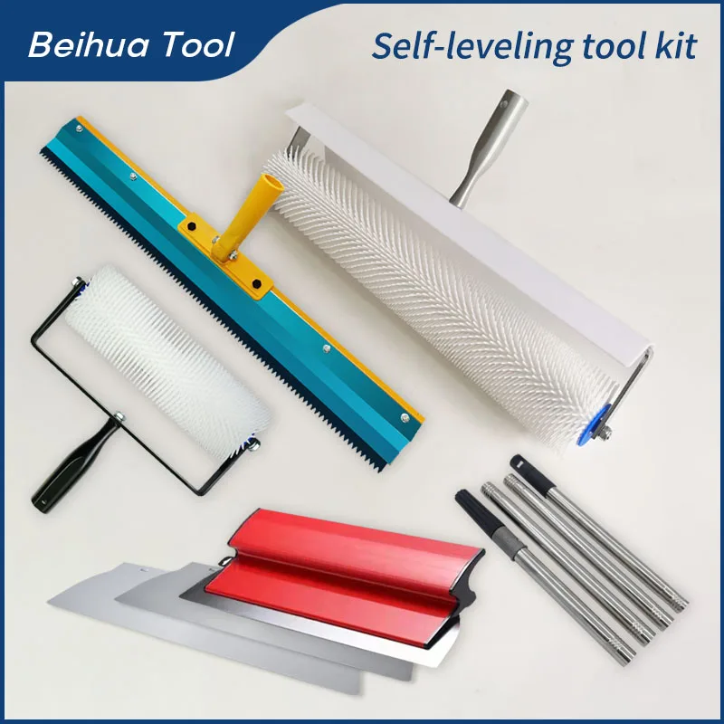 Beihua Self-leveling Tool kit Floor paint Tools 20inch Spike Roller ...
