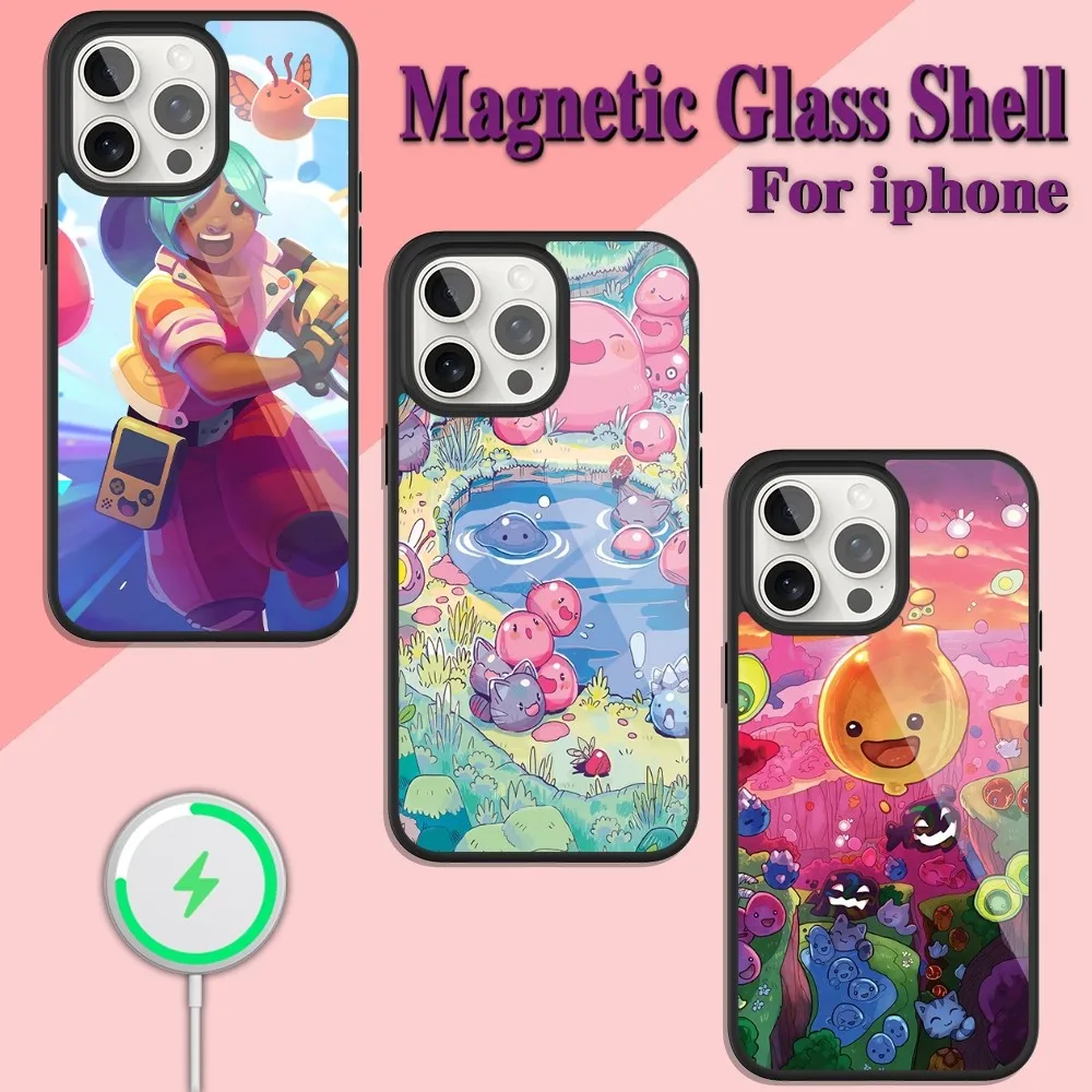 Game-Slime-Rancher-2-Phone-Case-For-iPhone-Charging-13-14-15-11-12-Pro ...