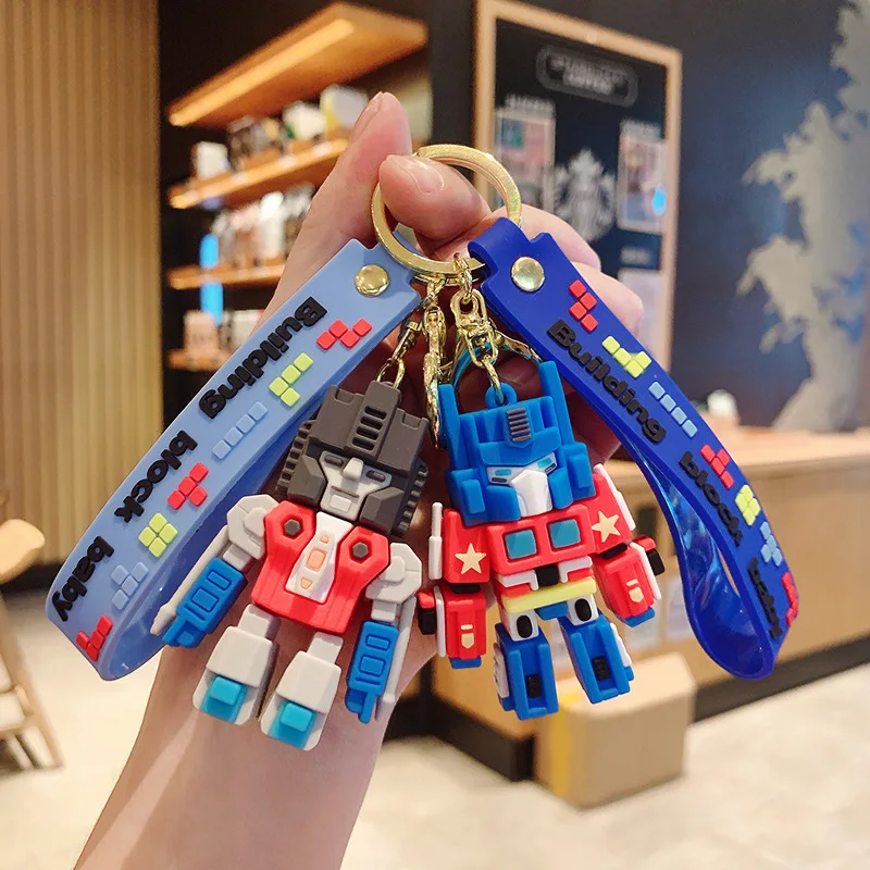 Transformers-Robot-Bumblebee-Megatron-Optimus-Prime-Silicone-Key-Chain ...