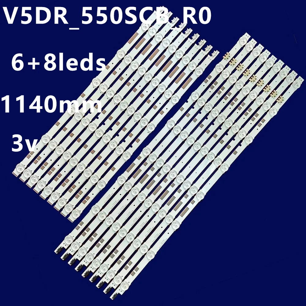 LED-For-UE55JS7200U-UA55JS7200-UE55JU6800-UE55JU6850-UE55JU6870U-BN96 ...