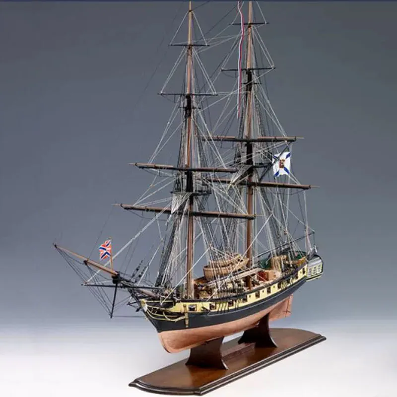 1-64-Wooden-Mercury-Brig-Kit-DIY-Hand-assembled-Ship-Model-Kit-Toy-Gift ...
