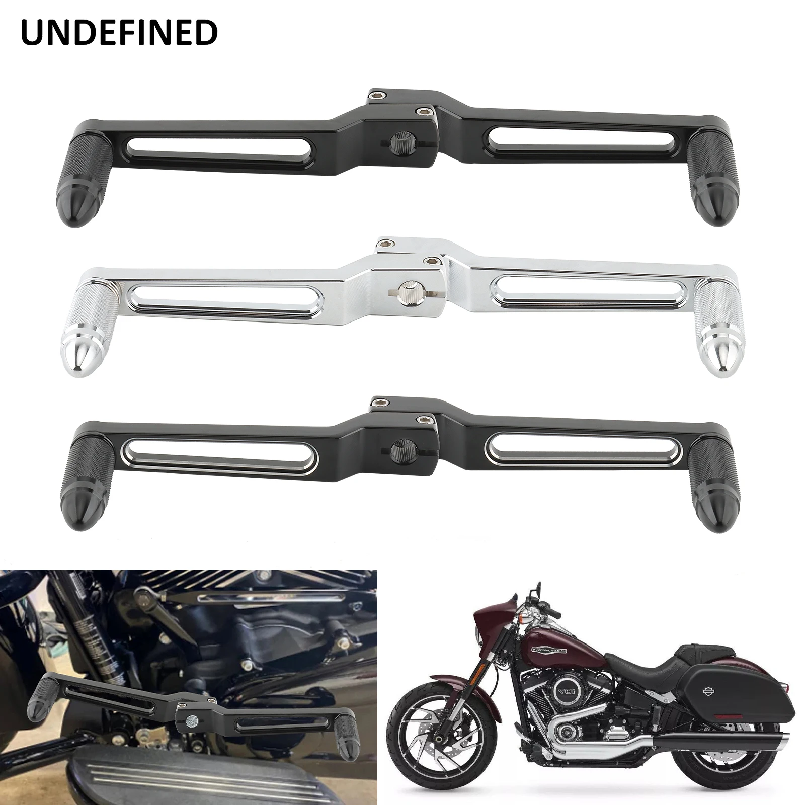 Motorcycle-Heel-Toe-Shift-Lever-Gear-Shifter-Pegs-For-Harley-Touring ...