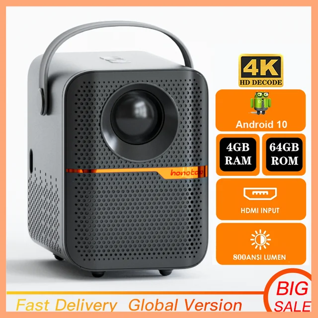 Mini Projector 4k Android - Outdoor Projector-Camping - Glamping ...