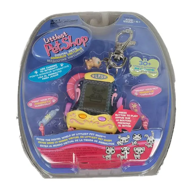 Hasbro Pet Machine Littlest Pet Shop Digital Pet Hamster Electronic Toy ...