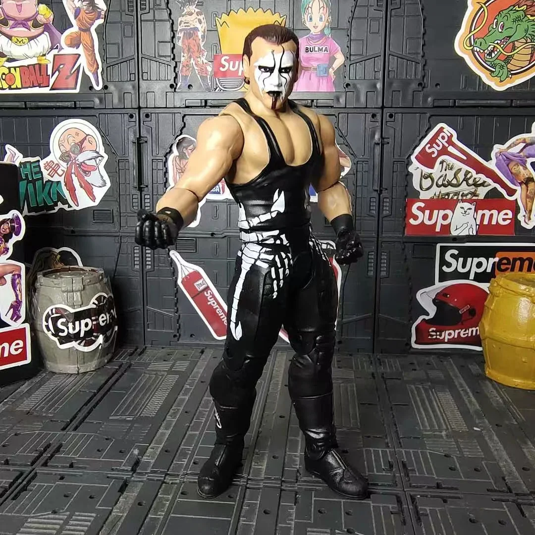 WWE-AEW-WWE-HHH-STING-Action-Figure-Wrestling-Figure-Display-Collection ...