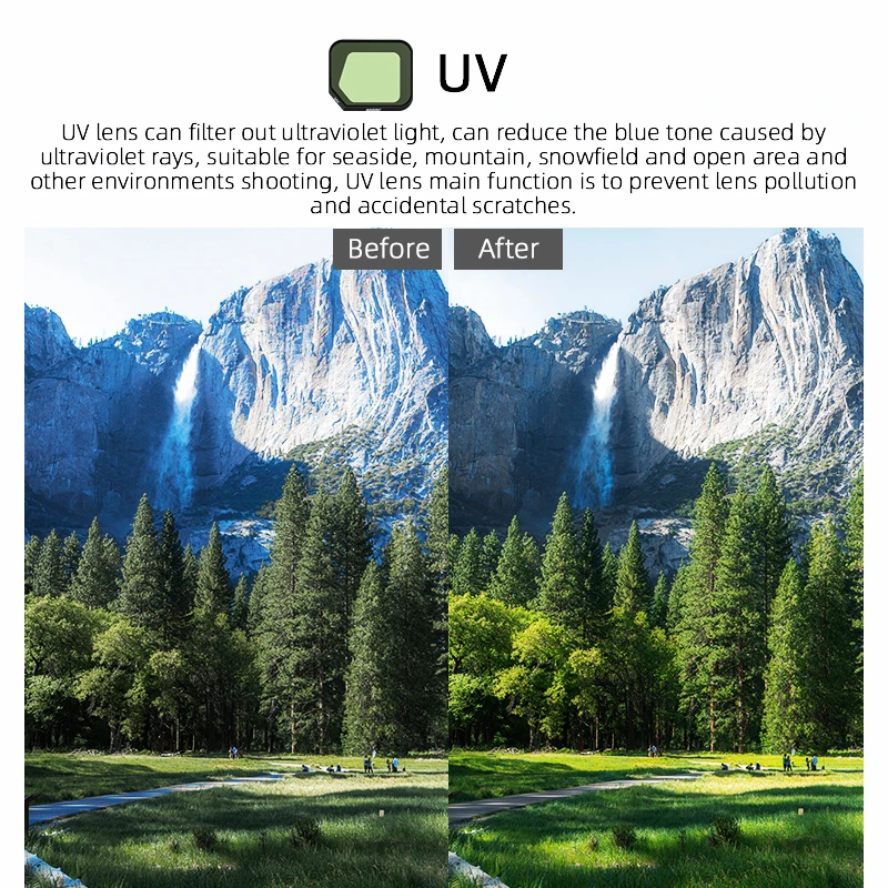 Ensemble de filtres AIHONTAI pour caméra DJI Mavic 3 Classic - UV CPL ND - Verre polaire anti ...