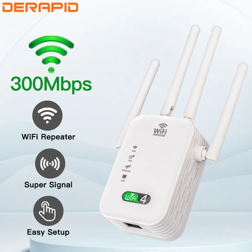 300M-WIFi-Repeater-Wi-Fi-Amplifier-802-11N-2-4GHz-Wireless-Signal ...