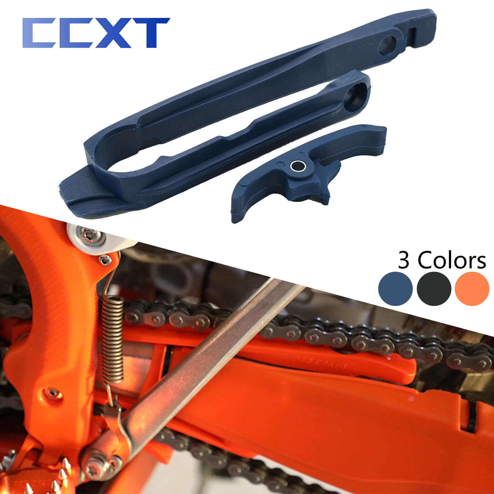 Motorcycle-Chain-Slider-Sliding-Swingarm-Guide-For-KTM-XC-SXF-XCF-XCW ...