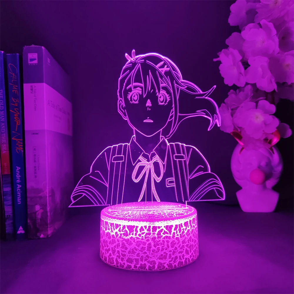 3D Anime Suzume No Tojimari LED Nightlight Bedroom Decoration Lamp ...