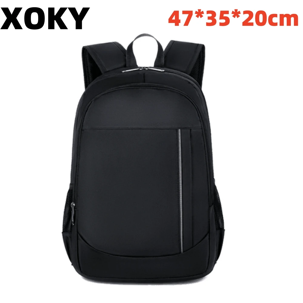 XOKY-Black-Business-Backpack-Travel-Outdoor-Backpack-Men-School-Bag ...
