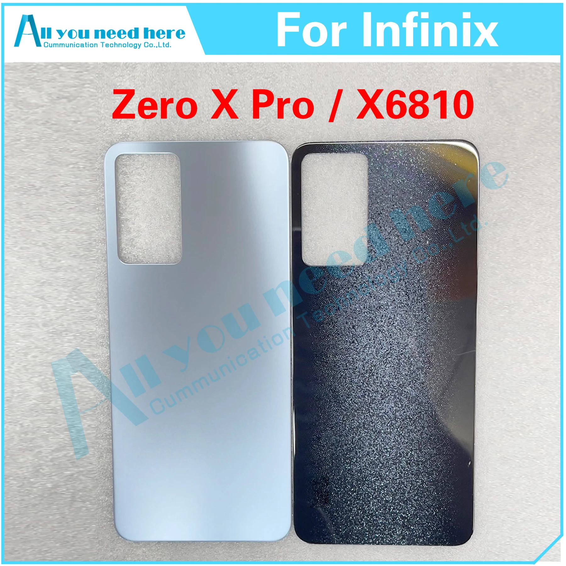 For-Infinix-Zero-X-Pro-X6810-Back-Battery-Cover-Door-Housing-Rear-Case ...