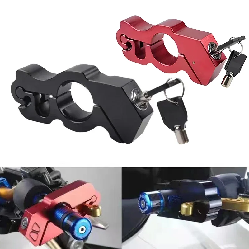 Motorcycle-Handlebar-Lock-Handlebar-Brake-Handle-Solid-Lock-Imitation ...