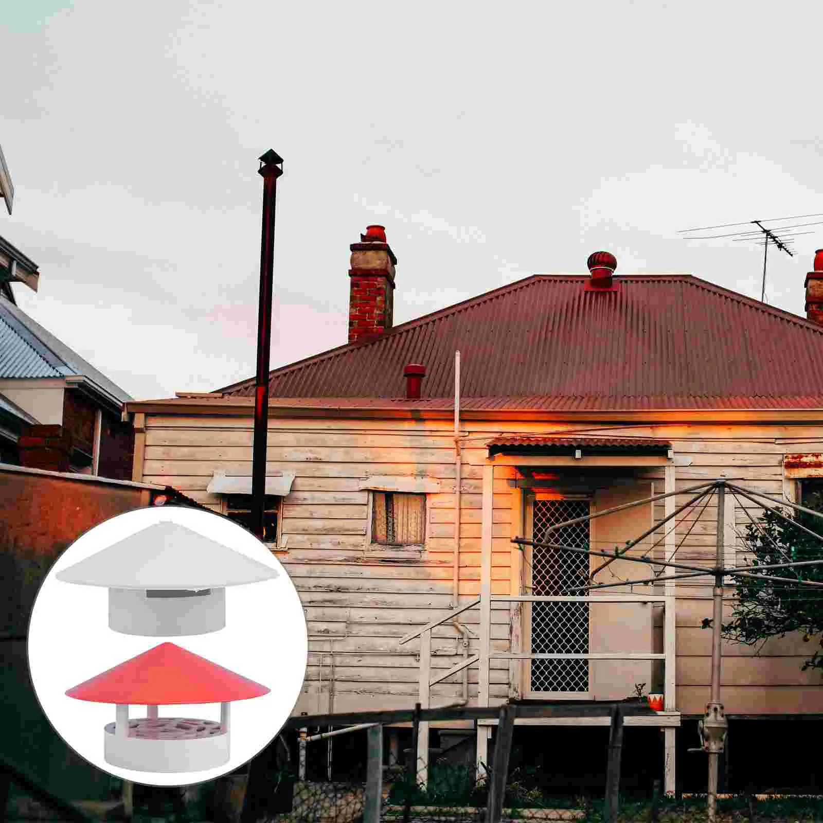 Kitchen-Exhaust-Roof-Vent-Cap-Pvc-Rain-Hat-Fireplace-Chimney-Cover ...