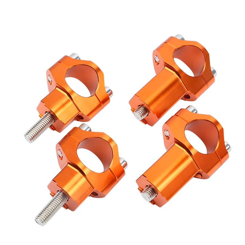 CNC Motorcycle 28MM Handlebar Risers Bar Mount Clamp For KTM SX SXF XC ...