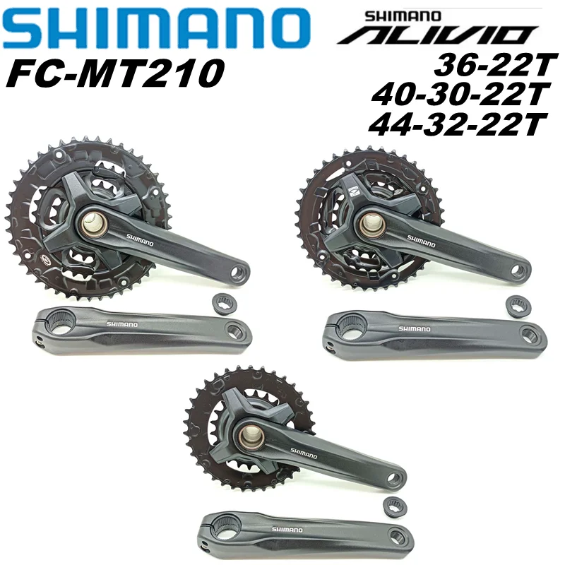 Shimano Alivio MT210 2 Pieces 44-32-22T 40-30-22T 3x9 2x9 Speed MTB ...