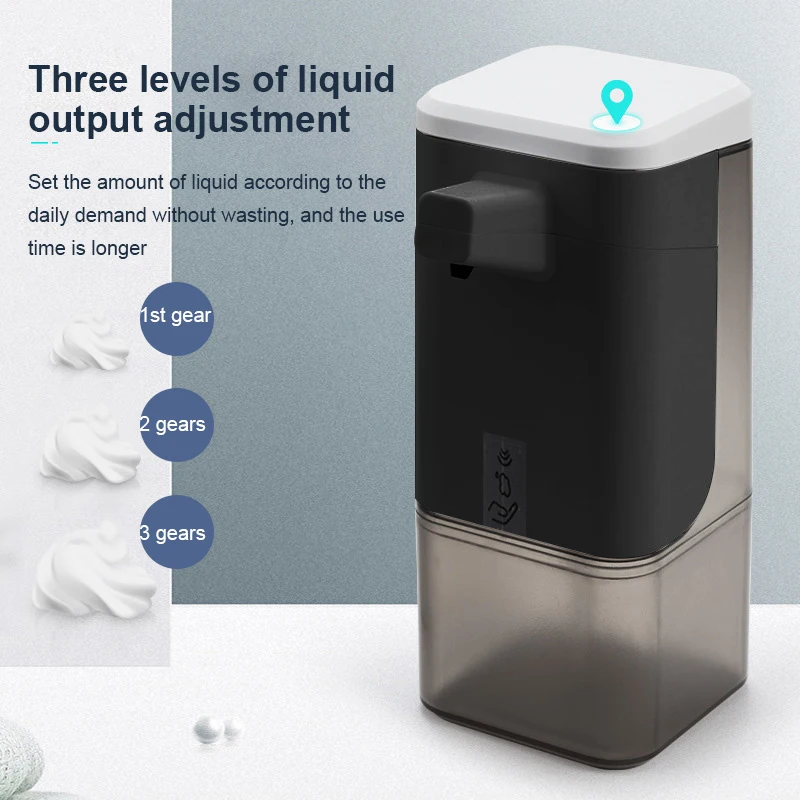 Wall-Mounted-Automatic-Liquid-Soap-Dispenser-Kitchen-Bathroom-Touchless ...
