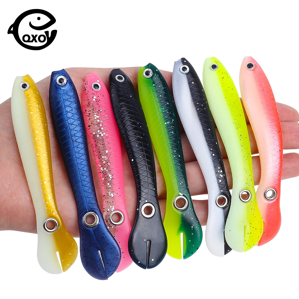 Silicone Bait Sea Fishing | Fishing Lure Bionic Fish Soft - 5pcs/lot ...