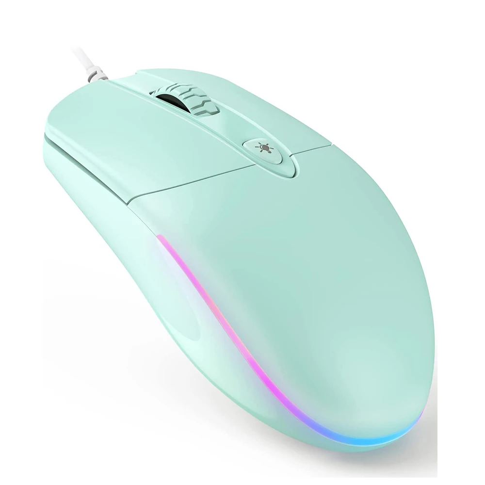 Jelly-Comb-Wired-USB-Mouse-RGB-Backlit-Gaming-Mice-para-PC-Computador ...