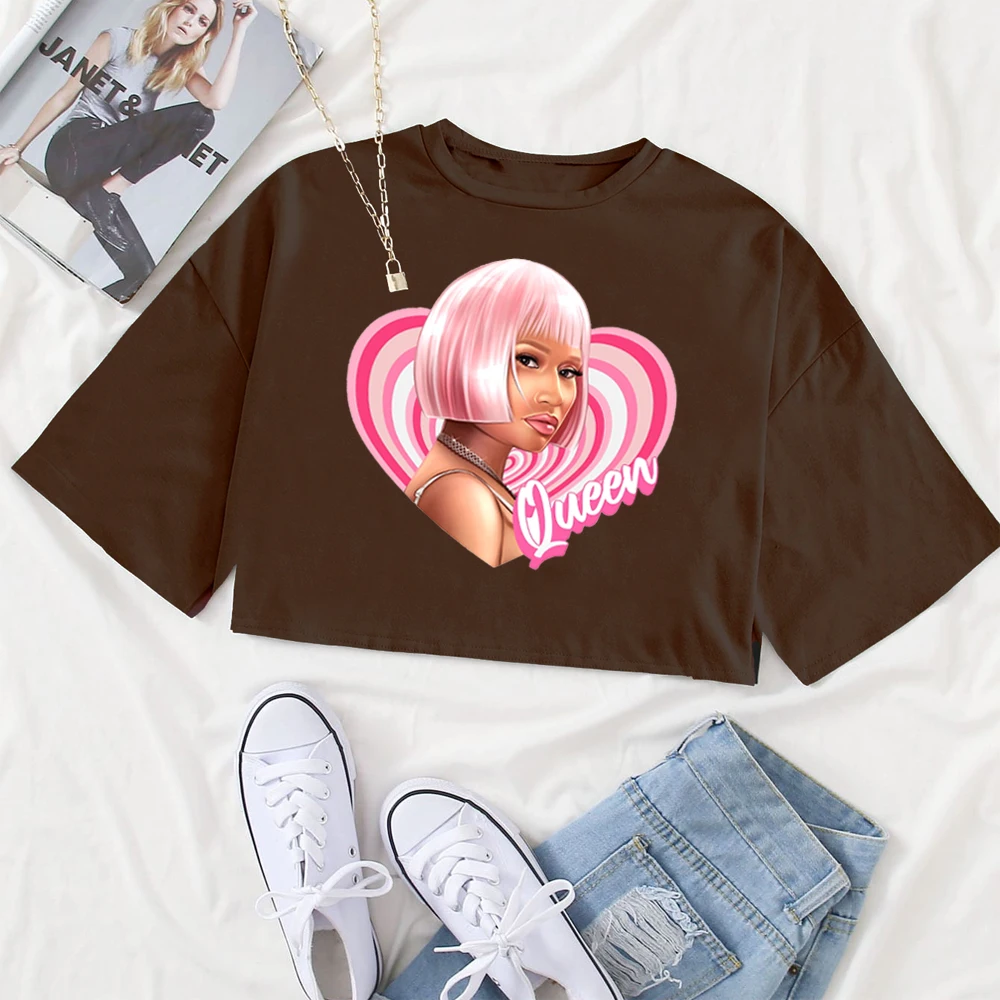 Nicki Minaj Queen of Rap Crop Tops Nicki Minaj Merch Pink Friday 2 sold ...
