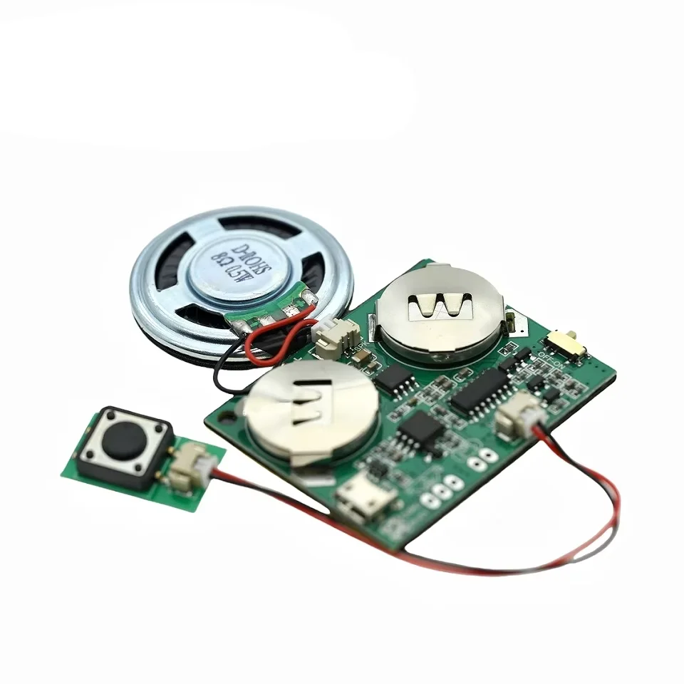 8M Recordable Sound Module Programmable Sound Chip For Greeting Card ...