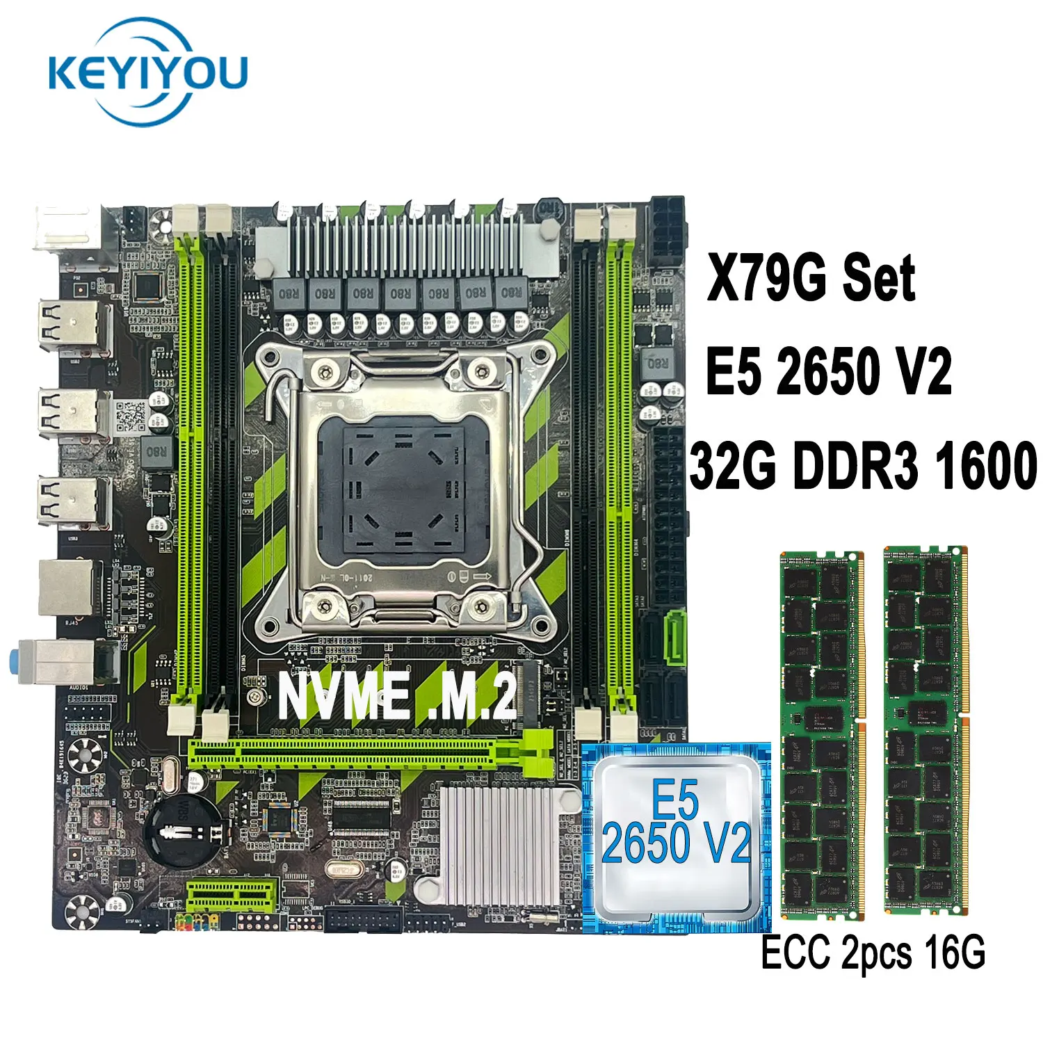 KEYIYOU-placa-base-x79-LGA-2011-Combos-XEON-Kit-E5-2650-V2-CPU-2-6-GHz.jpg