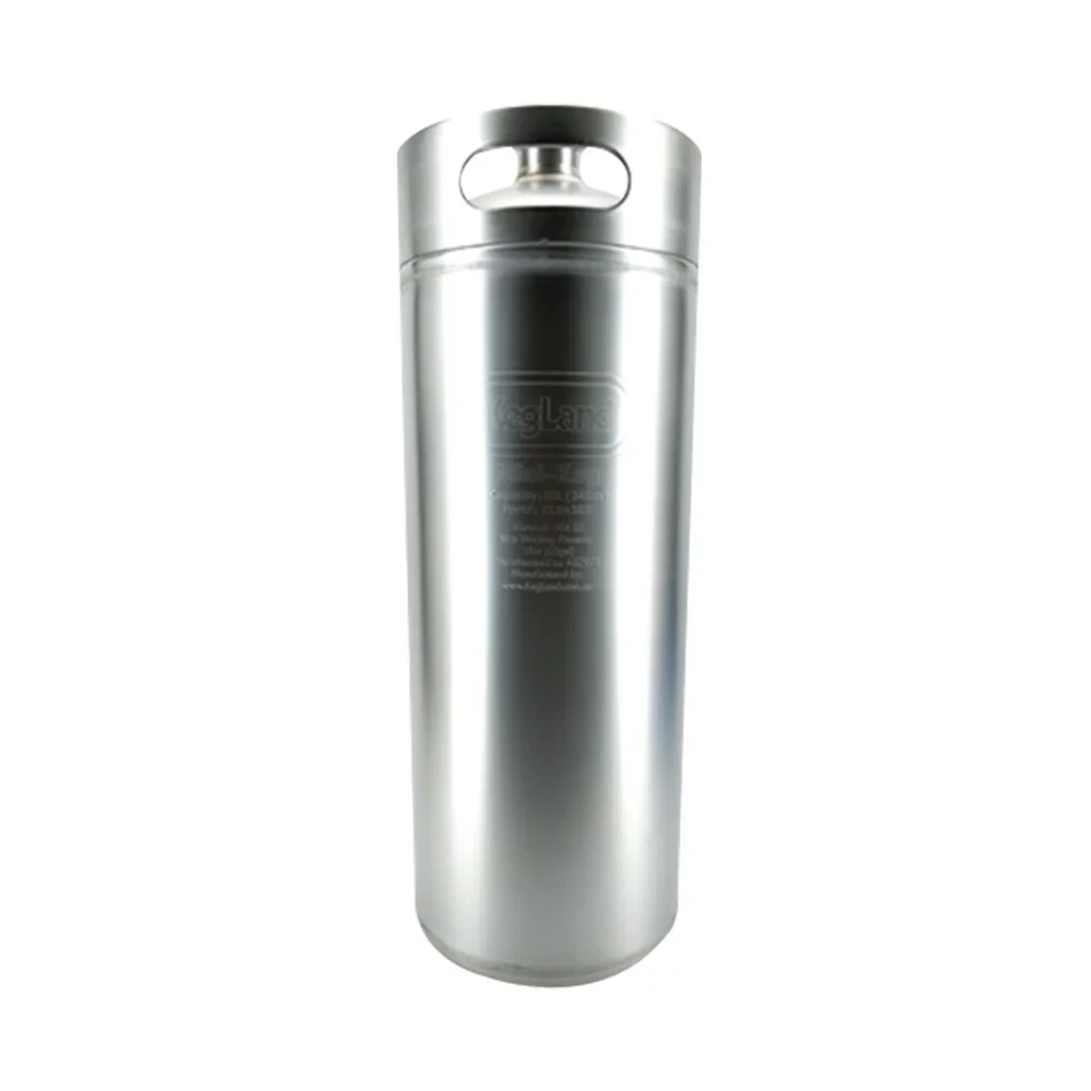 KEGLAND-10L-Mini-Stainless-Steel-Keg-175mm-X-488mm-Beer-wine-Brewing ...