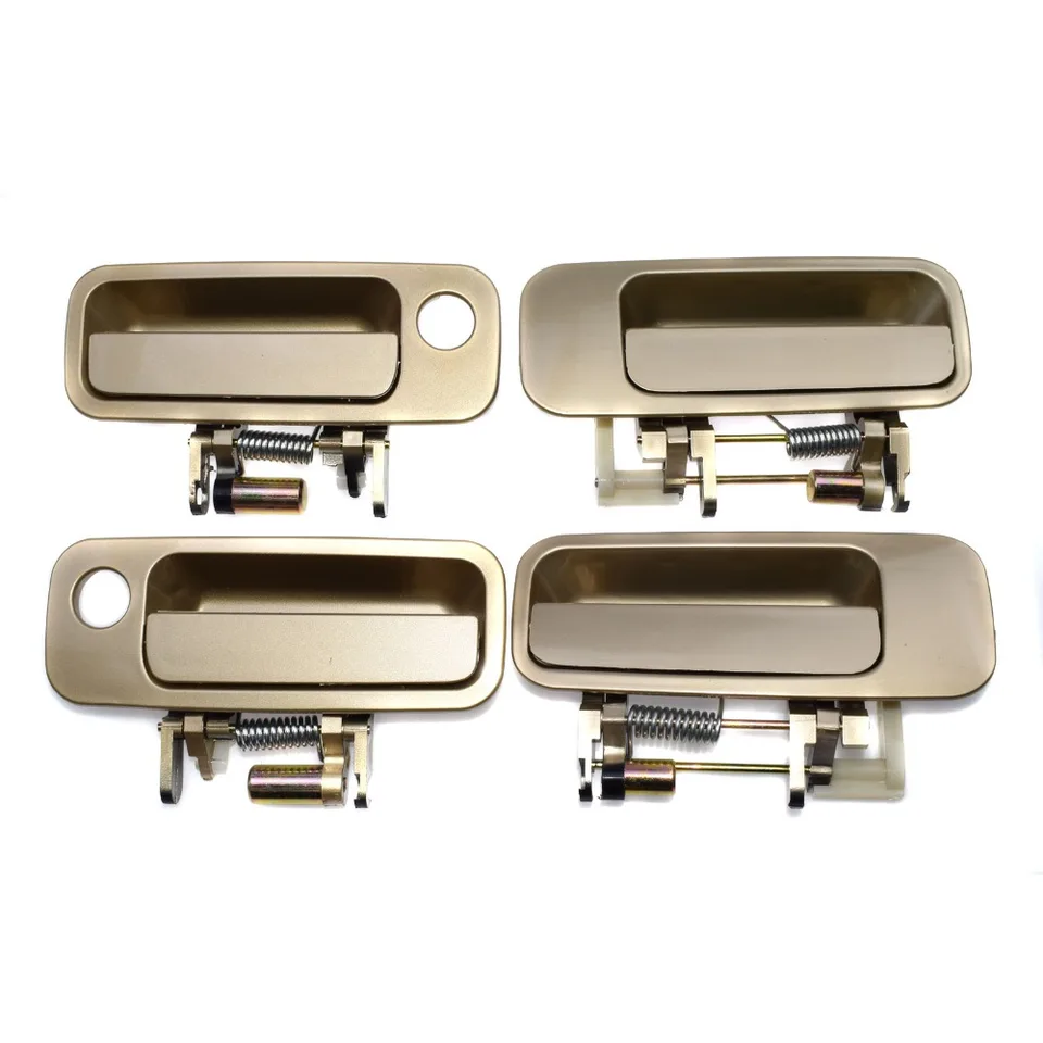 Interior Door Handle Car Beige Interior Door Handle Bezels Set For 1997 ...