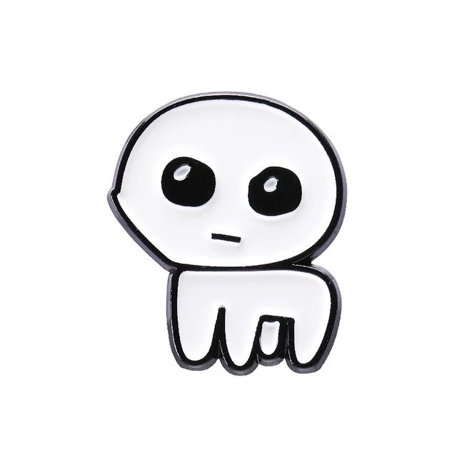 Tbh Creature Cartoon Monster Autism Enamel Pin Introvert Patients ...