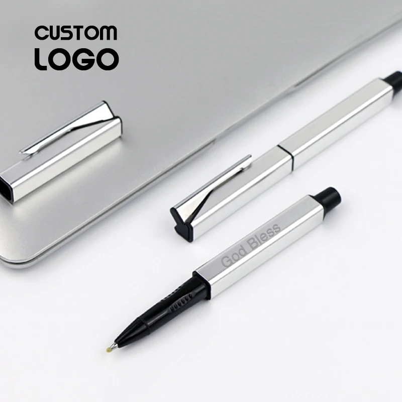Business-Metal-Signature-Pen-Square-Advertising-Pens-Personalized-Gift ...