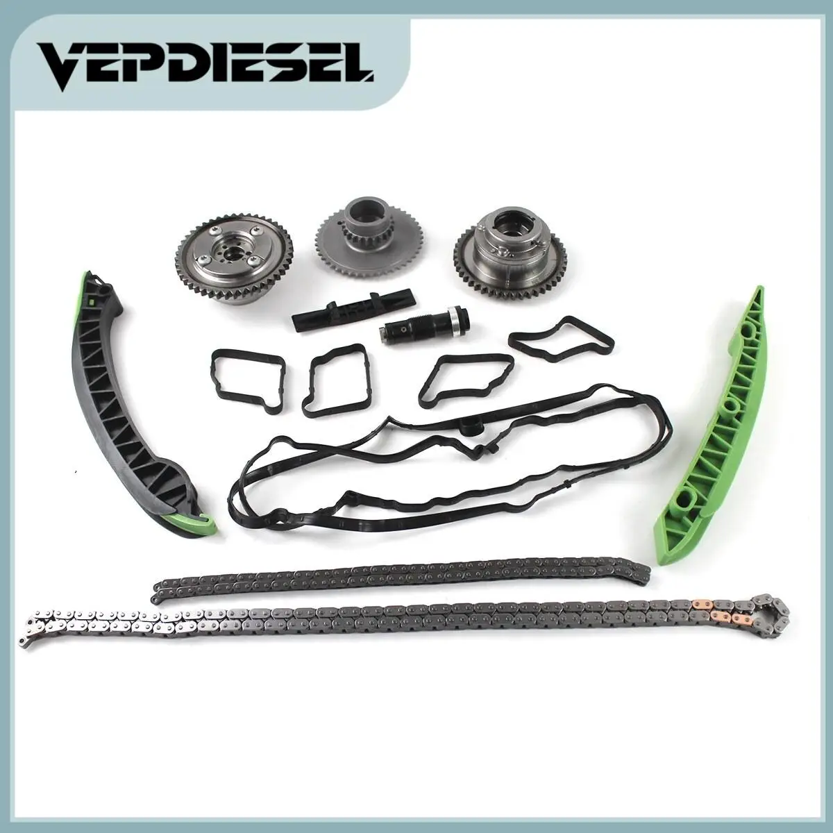 Camshaft-Adjuster-Timing-Chain-Kit-For-Mercedes-Benz-C-CLASS-W203-W204 ...