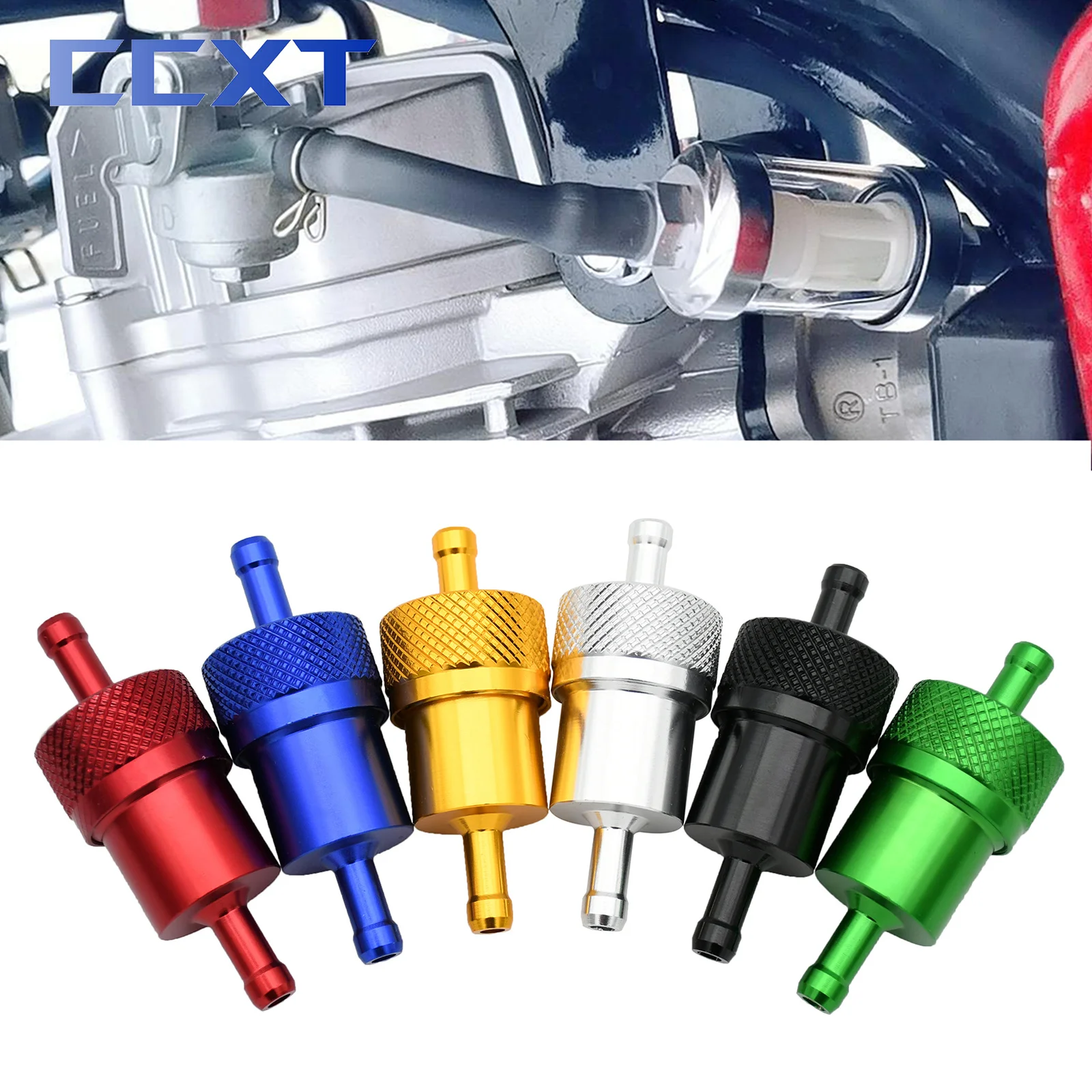 6mm-Universal-Inline-Fuel-Filter-Motorcycle-Gasoline-Fuel-Oil-Filter ...