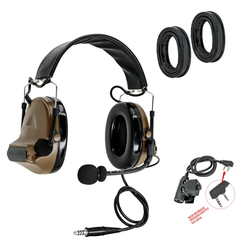 COMTAC-II-Tactical-Headset-Military-Hearing-Protection-Shooting-Hunting ...