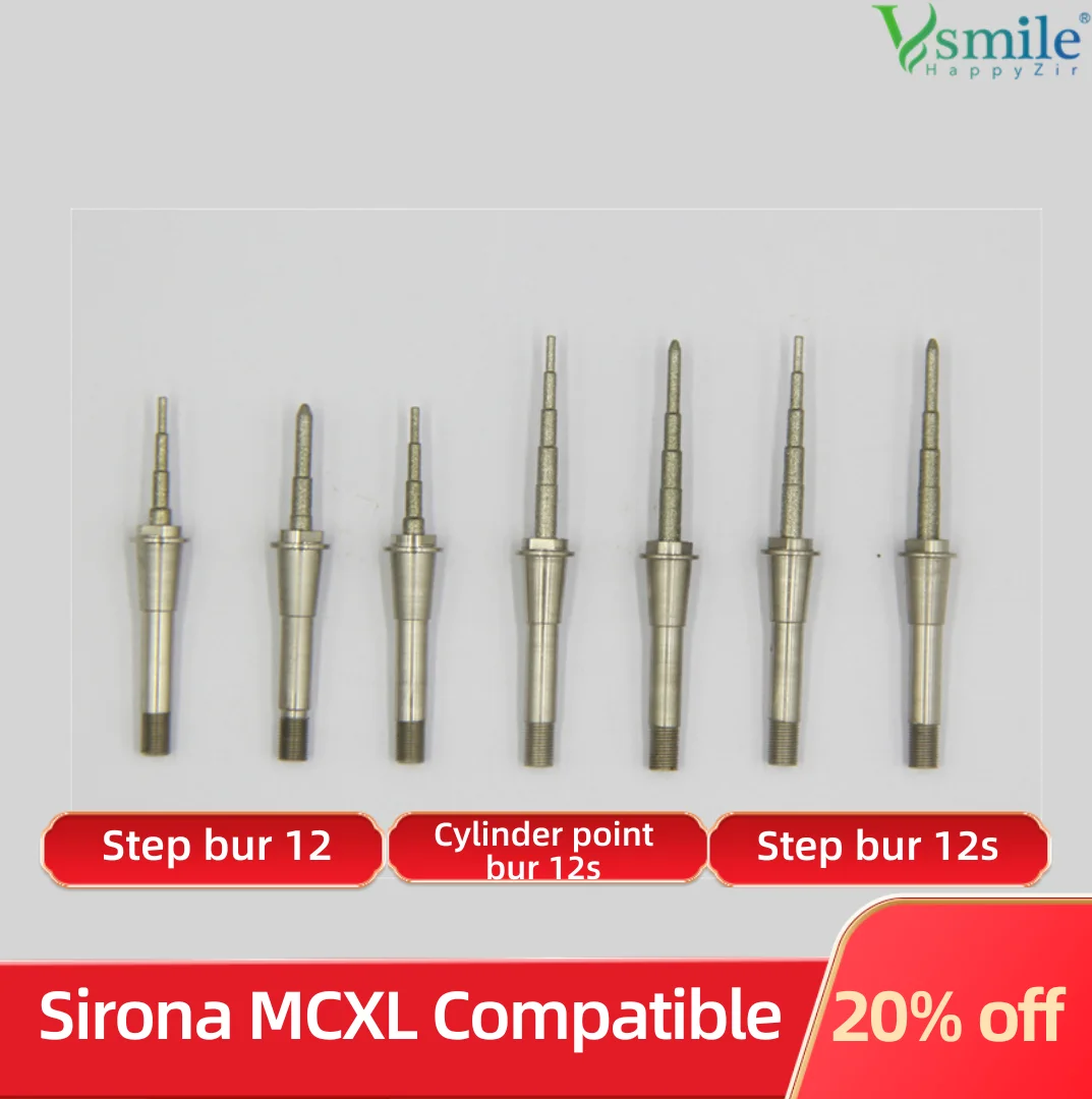 Chairside Cerec MC XL Milling Unit Step Bur 12 12s Cylinder MCXL Cad ...