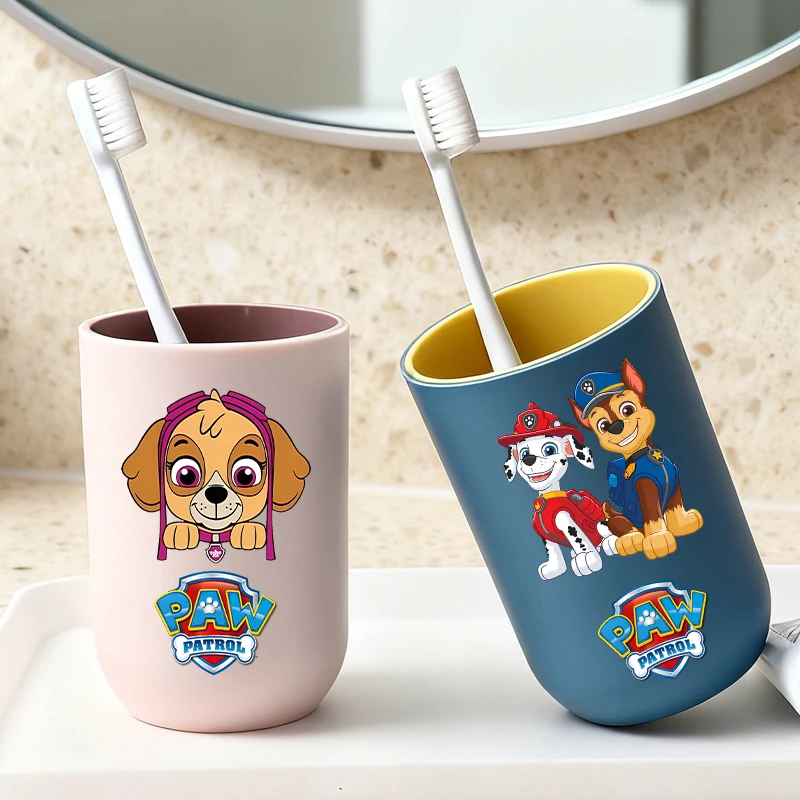 Paw Patrol Toothbrush Cups Anime Chase Skye Plastic Mouthwash Cup ...
