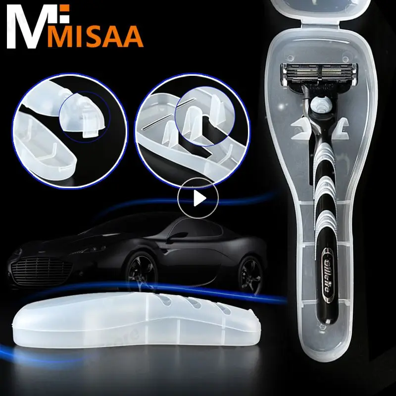 Men-s-Razor-Box-Razor-Blades-Holder-Shaving-Machine-Bath-Storage-Box ...