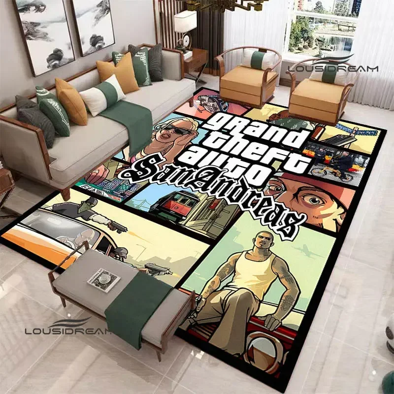 Grand-theft-Auto-game-printed-carpet-living-room-bedroom-beautiful ...