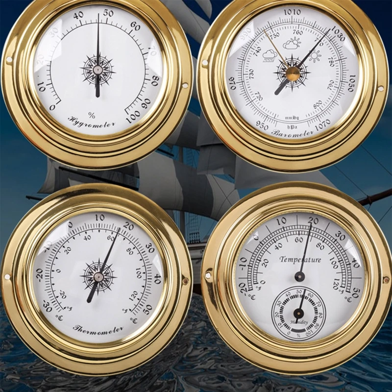 Wall-Mounted-Weather-Station-Temperature-Humidity-Measurement-Barometer ...