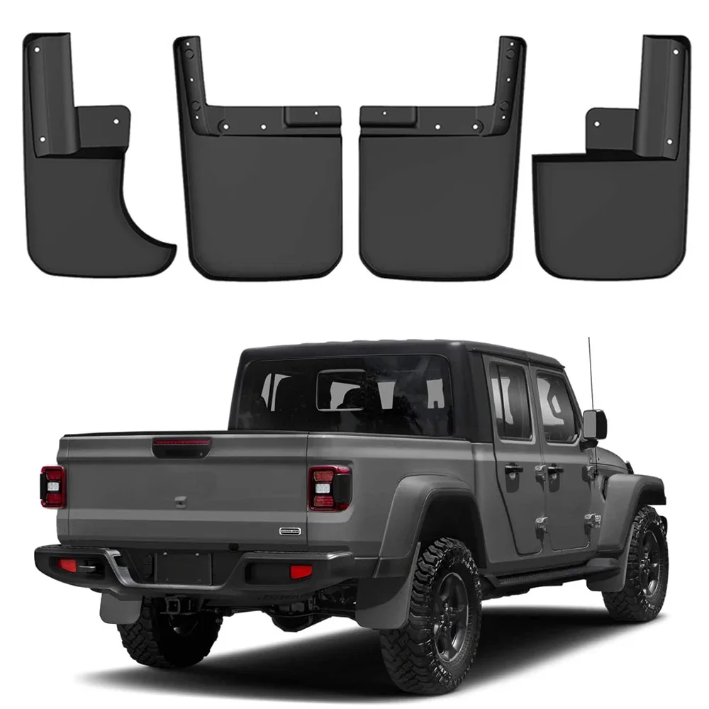 Pickup-Mud-Flap-Mudflaps-Splash-Guards-Front-Rear-Fender-Mudguard-For ...