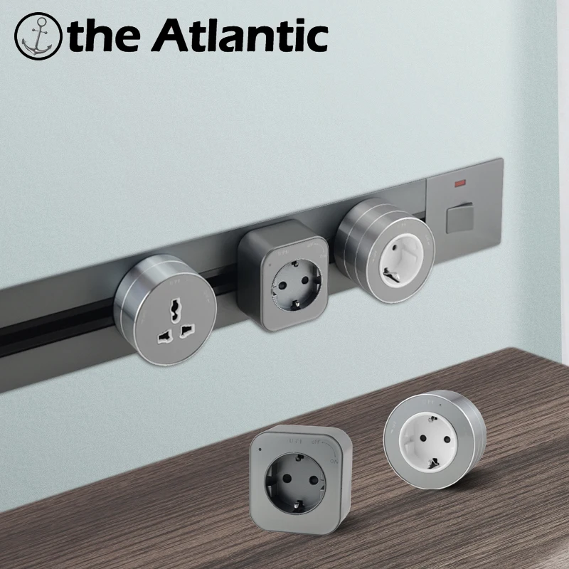 EU-France-40cm-Power-Line-Track-Socket-Built-in-Table-Socket-Power ...
