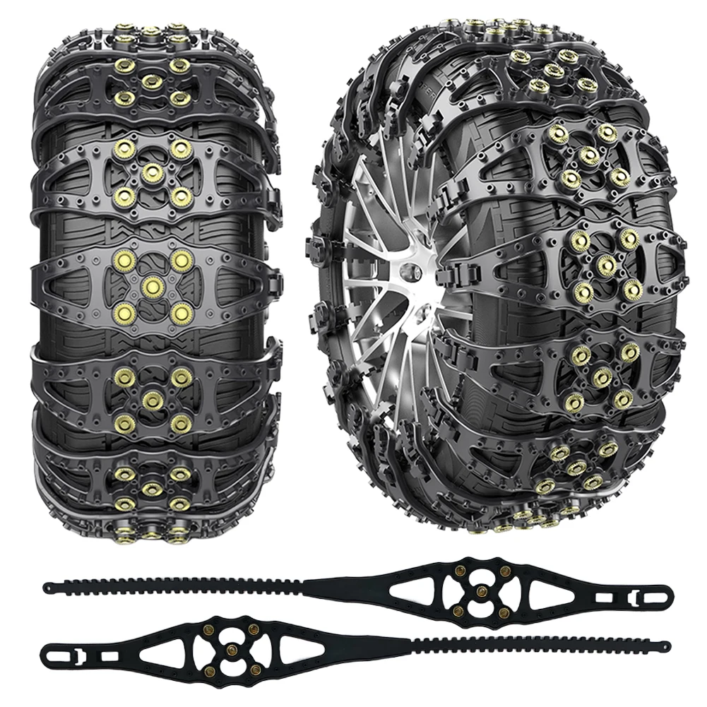 2-4-6Pcs-Car-Winter-Tire-Wheels-Chains-Emergency-Double-Grooves-Anti ...