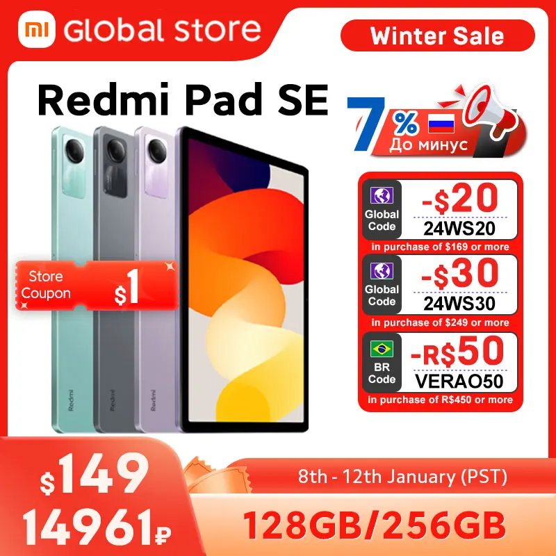 Global-Version-Xiaomi-Redmi-Pad-SE-128GB-256GB-Snapdragon-680-Mi-Tablet ...