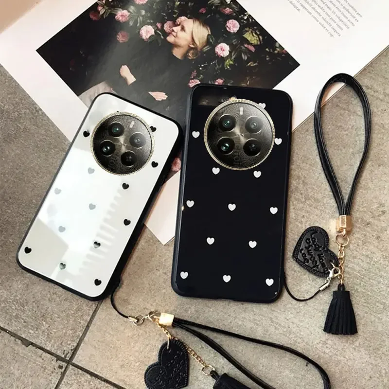 Love-Heart-Pattern-Tempered-Glass-Shockproof-Hard-Protection-Case-For ...