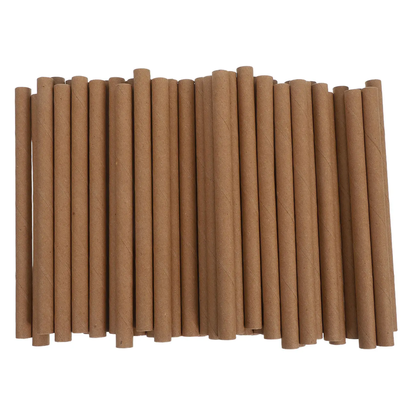100Pcs Brown Cardboard Mason Bee Tubes 6 Inch 8Mm Inner Diameter Paper ...