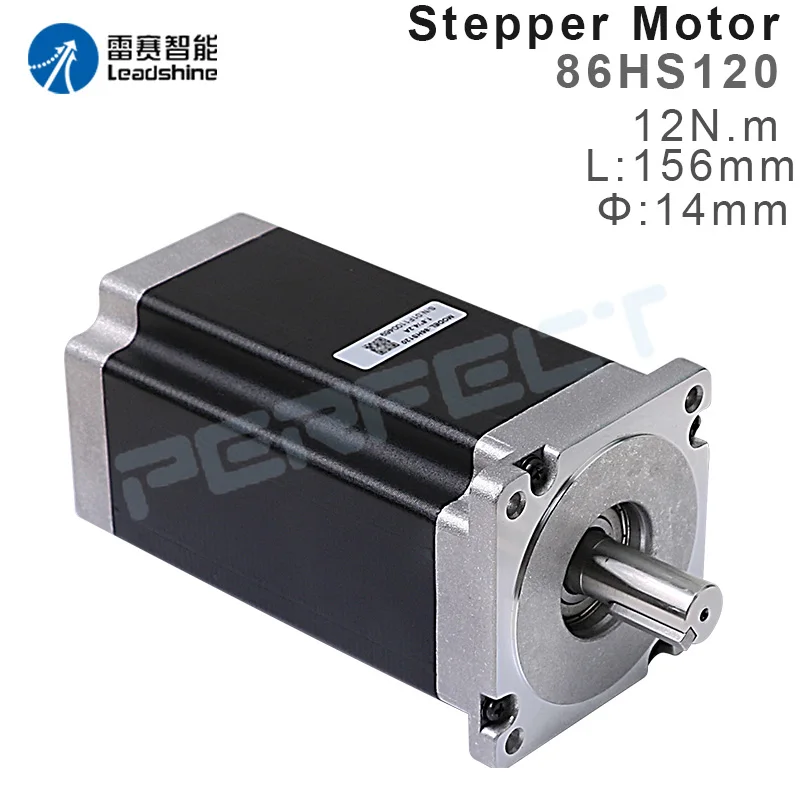 86HS120 Leadshine 2 Phase NEMA 34 Hybrid Stepper Motor with 8.4 N.m 4.2 ...
