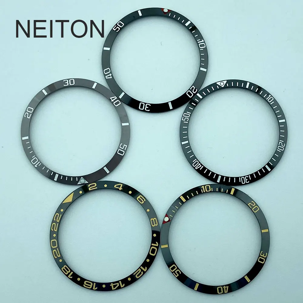 NEITON-34mm-Ceramic-Bezel-Insert-For-36mm-Mens-Watch-Watches-Replace-Accessories-Watch-Face ...