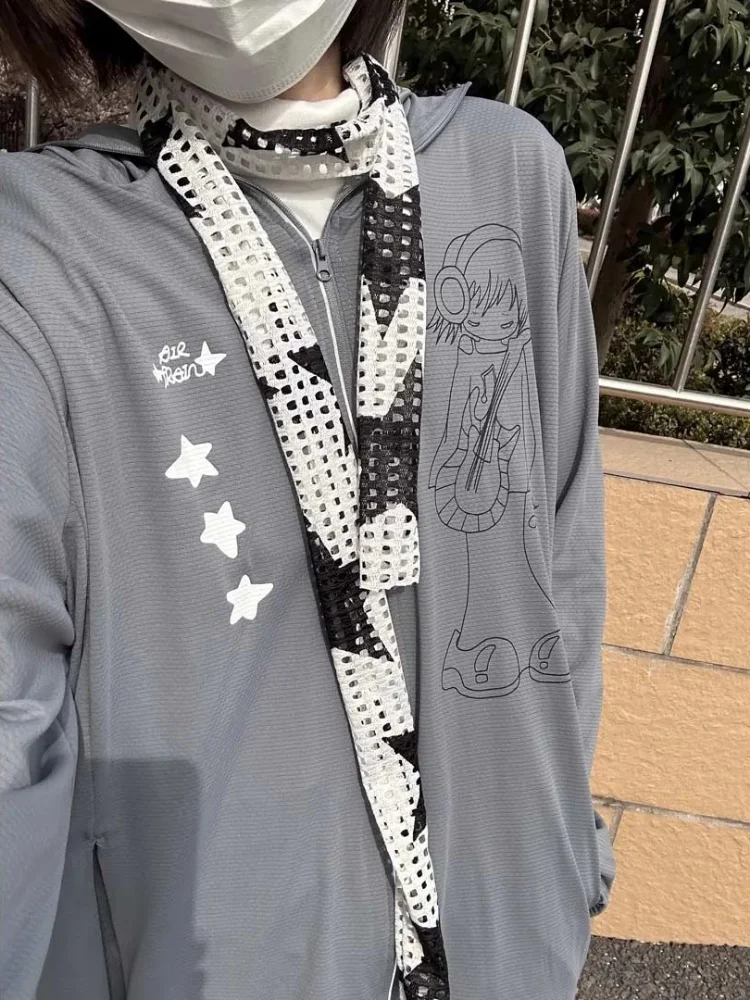 ADAgirl-Kawaii-Anime-Print-Zip-Up-Cardigan-Women-Cutecore-Long-Sleeve ...